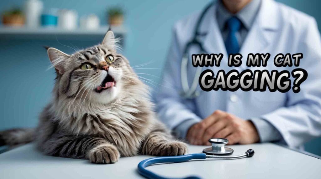 Why Is My Cat Gagging? Common Causes And What To Do